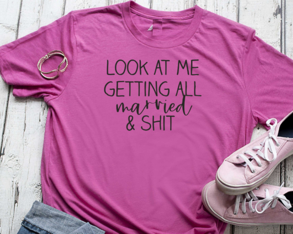 Funny Bride T-Shirts You and Your Crew Will Love | Bridal Shower 101