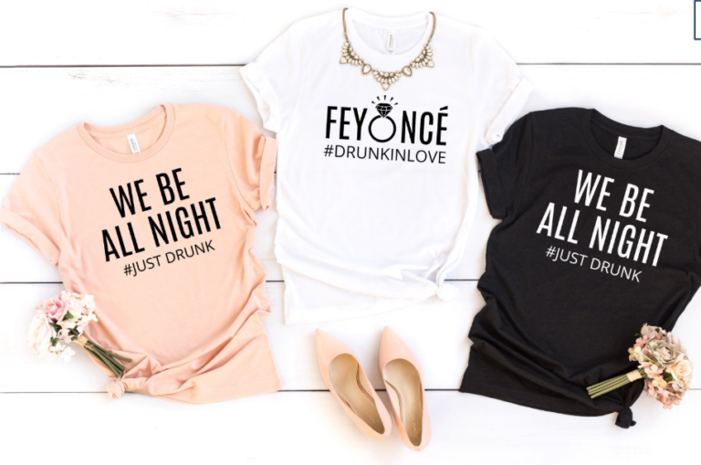 Funny Bride T-Shirts You and Your Crew Will Love | Bridal Shower 101