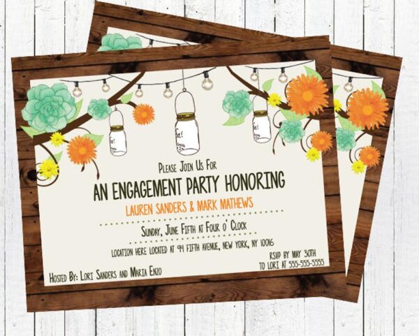 Backyard Engagement Party Ideas | Bridal Shower 101