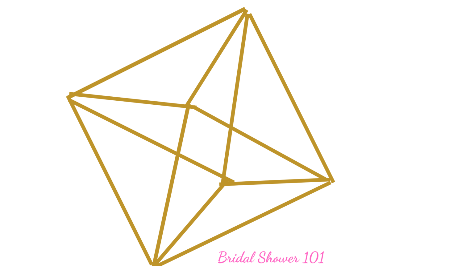 Geometric Centerpiece Ideas and Ways to DIY | Bridal Shower 101