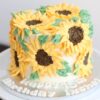 19 Gorgeous Sunflower Cake Designs | Bridal Shower 101