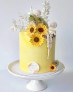 19 Gorgeous Sunflower Cake Designs | Bridal Shower 101