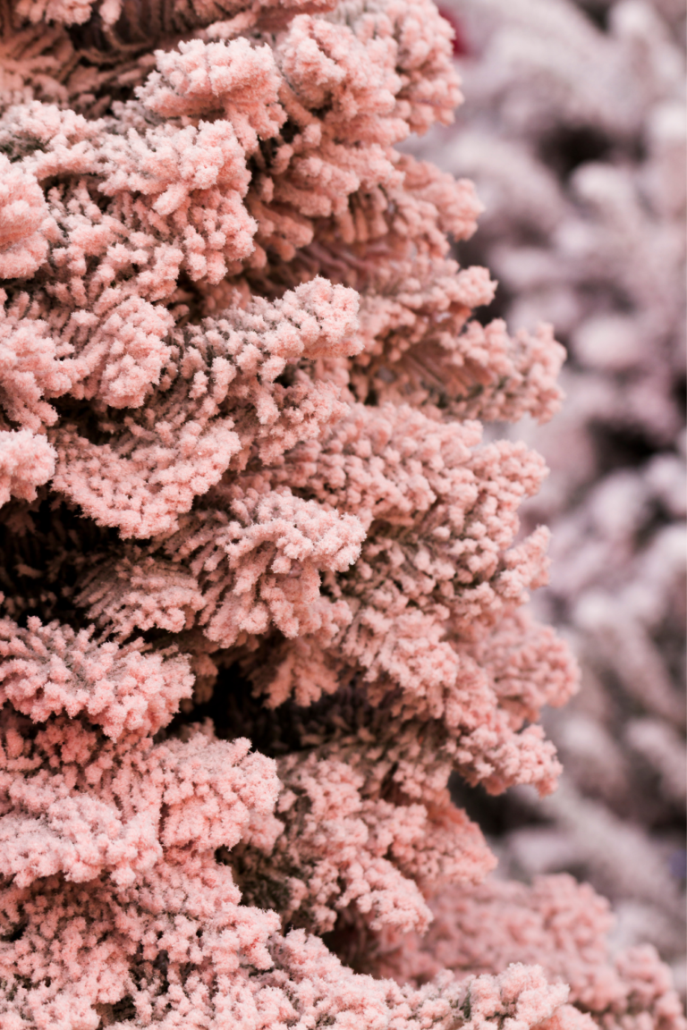 What The Flock! Flocked Christmas Tree Ideas | Bridal Shower 101