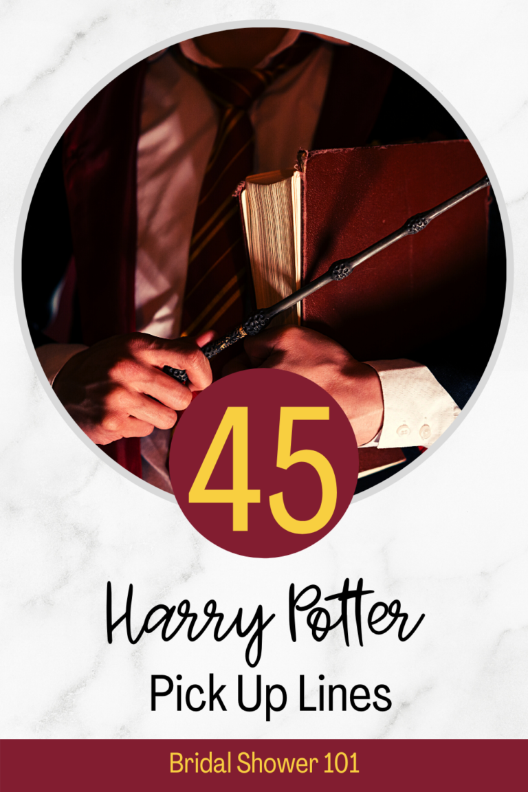 Magical Harry Potter Pick Up Lines For Wizards and Sorcerers | Bridal ...