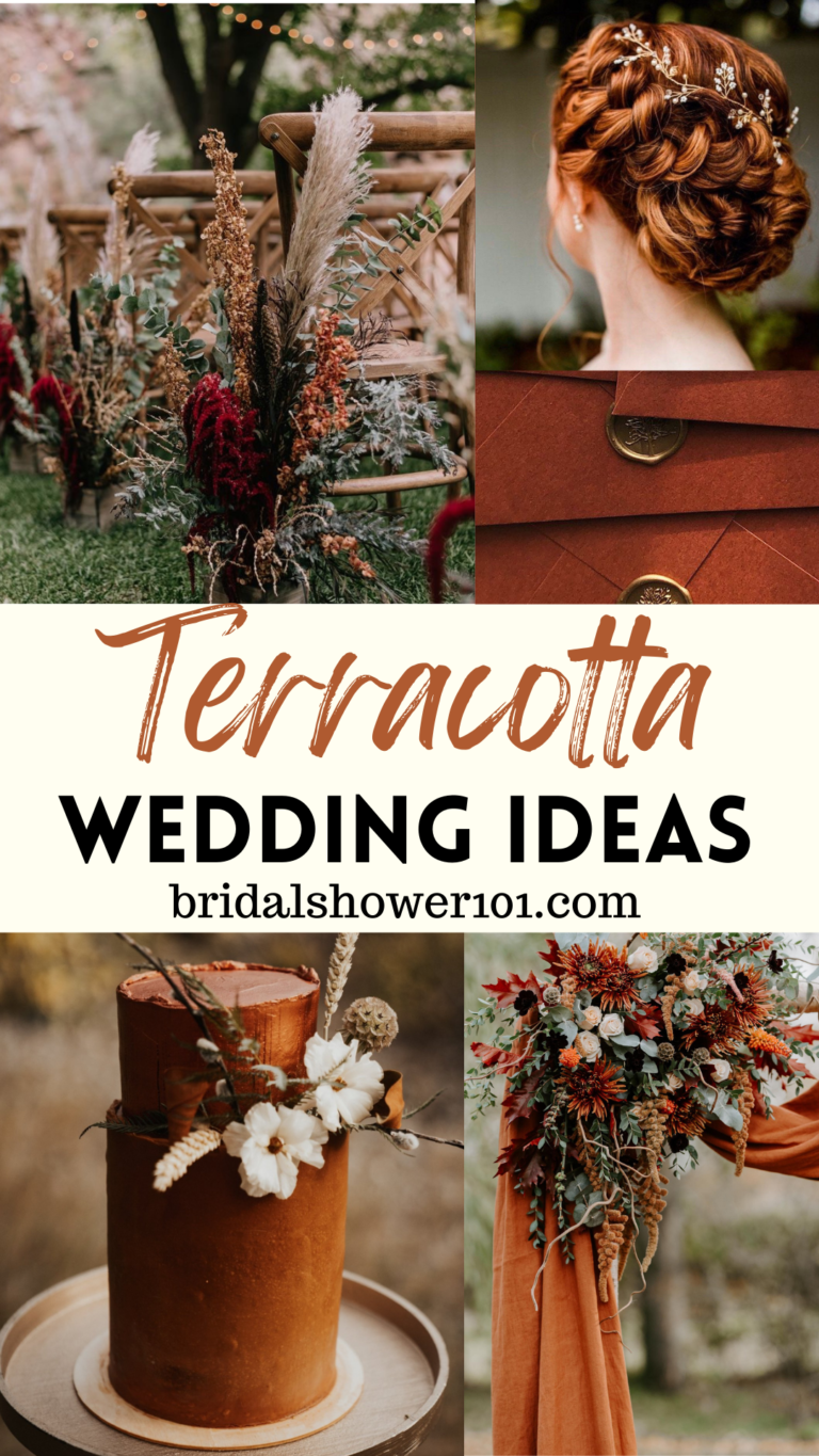 15 Amazing Terracotta Wedding Ideas For Fall | Bridal Shower 101