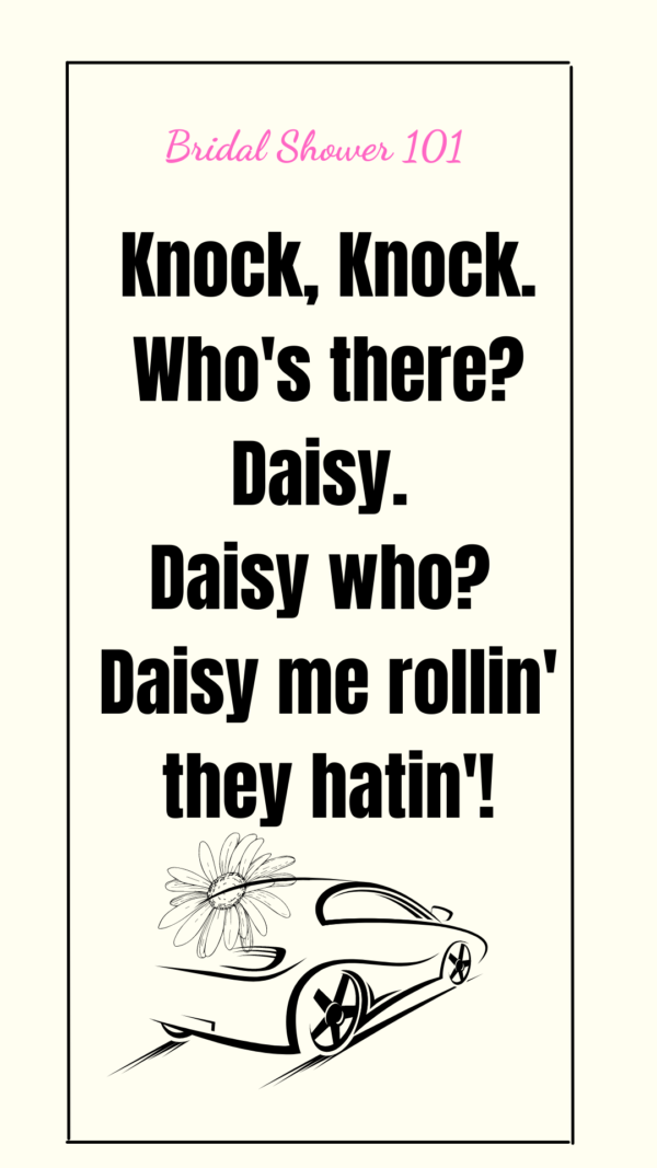 87 Funny Knock-Knock Jokes for Everyone | Bridal Shower 101