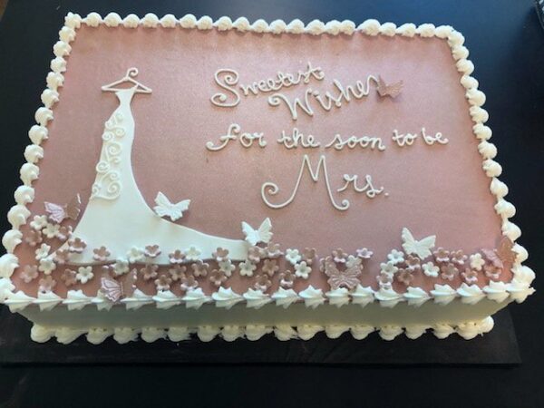 Bridal Shower Sheet Cakes With Examples | Bridal Shower 101