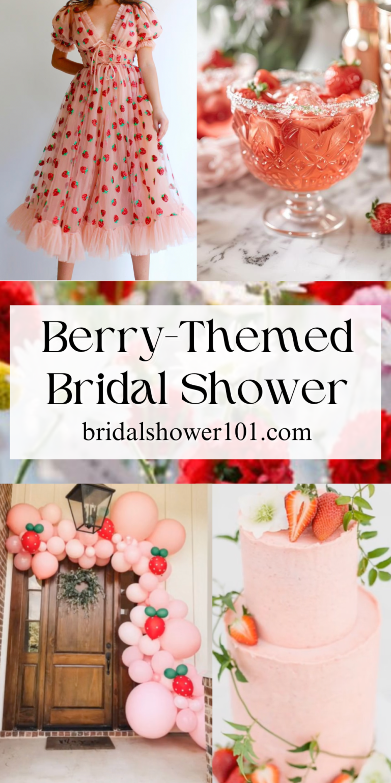 Berry in Love: Strawberry Bridal Shower Ideas | Bridal Shower 101