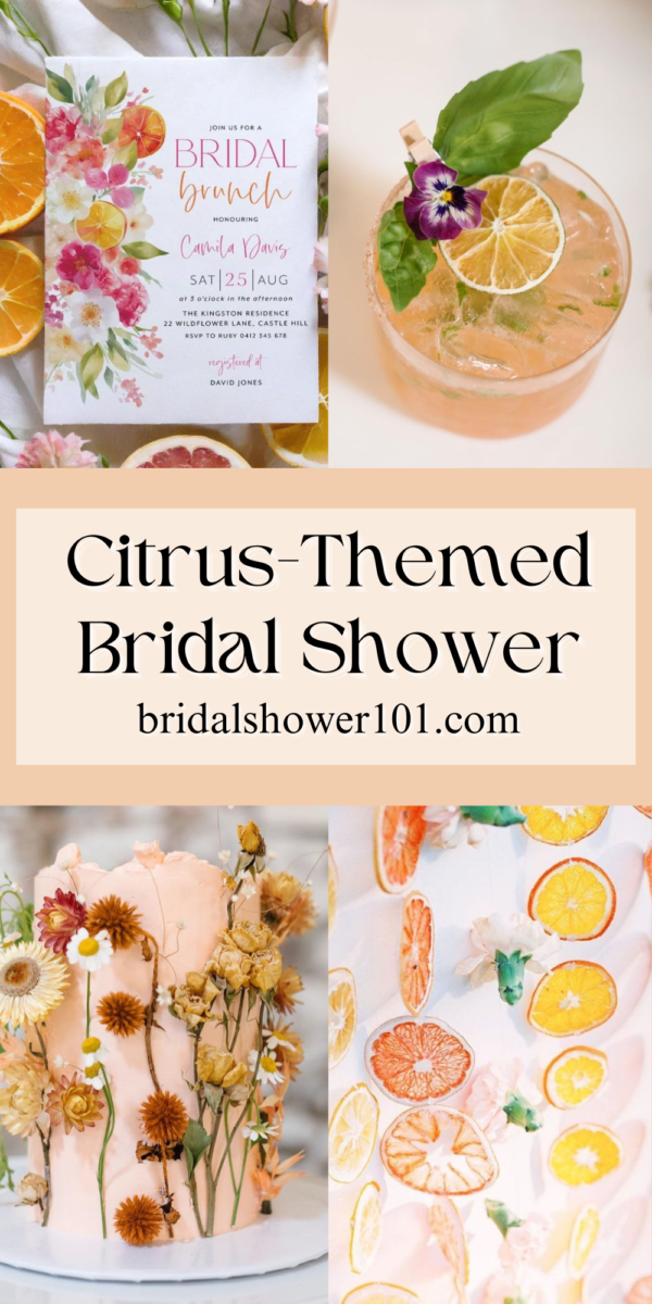 15 Citrus-Themed Bridal Shower Ideas | Bridal Shower 101