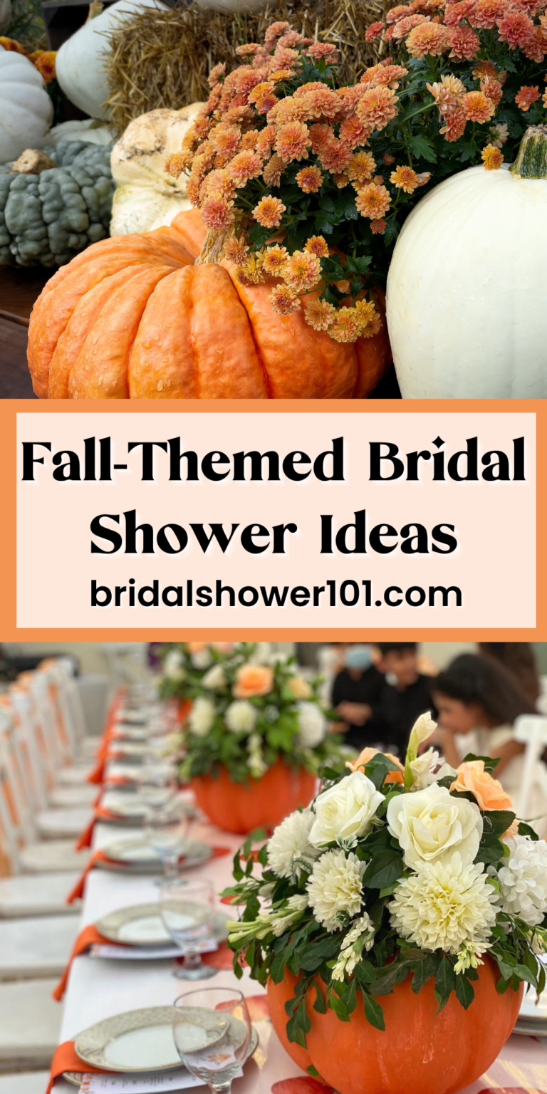 5 Amazing Fall Bridal Shower Themes | Bridal Shower 101