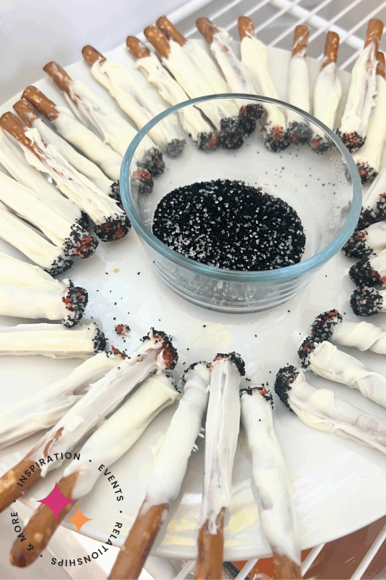 Chocolate Pretzel Cigarettes in 5 Easy Steps | Bridal Shower 101